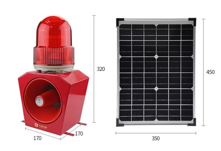 Solar Siren Alarm | High-Decibel, Eco-Friendly, and Intelligent Safety ...